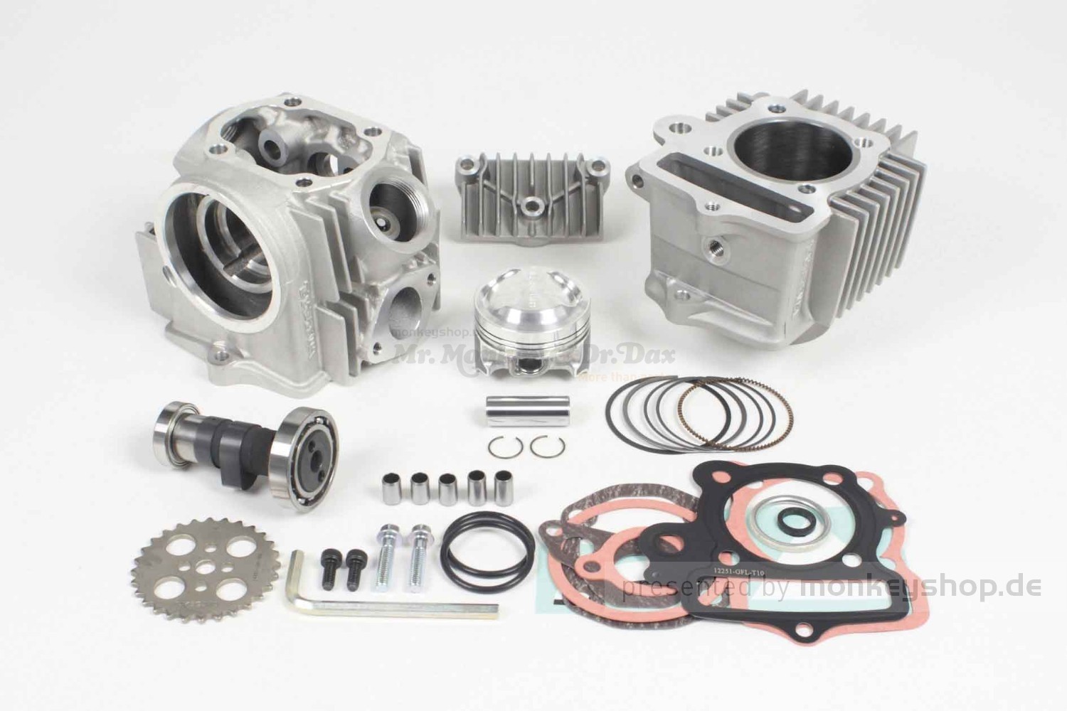 Takegawa R-Stage E Bore Up 88cc Tuning Kit mit Zylinderkopf f. 6 Volt ...