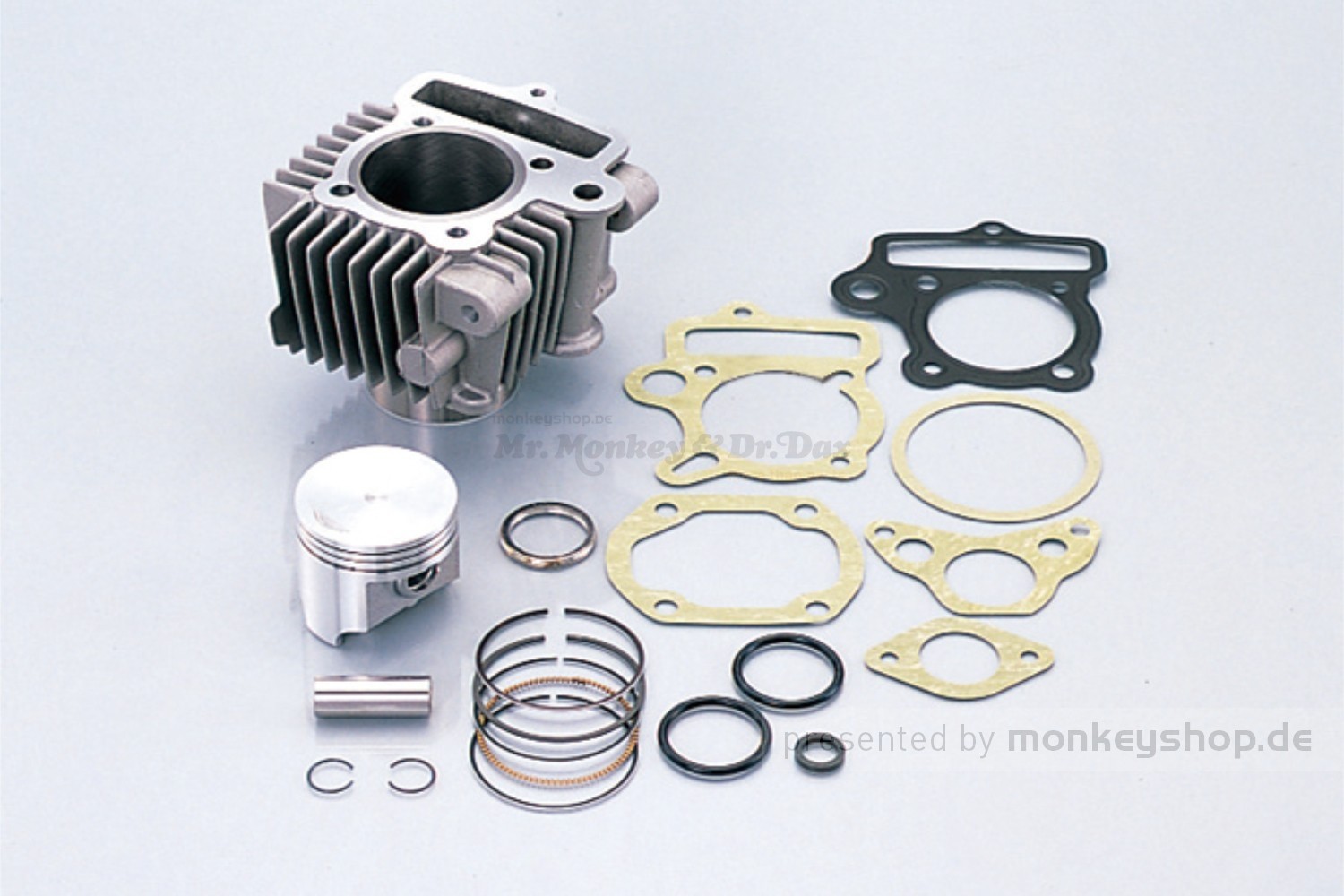 Kitaco Light Big Bore Kit Aluminium 88 cc 6 Volt f. 50er Kopf